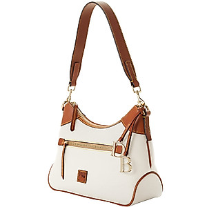 Dooney & Bourke Handbag, Pebble Grain Hobo Shoulder Bag - White