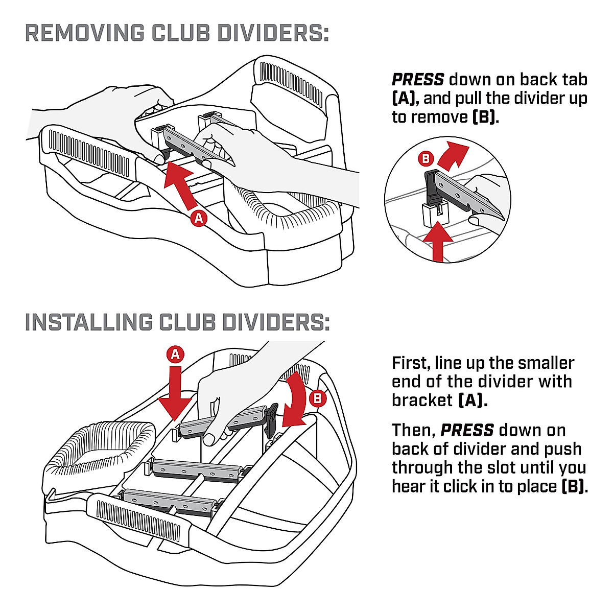 IZZO Golf Transport Golf Cart Bag Perfect for Riding or a Push cart - Lime, Black, White