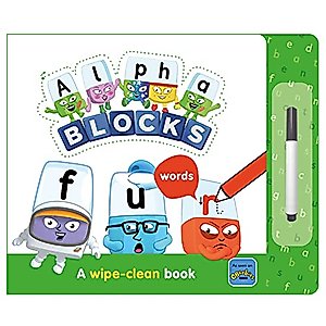 Alphablocks Words: A Wipe-Clean Book