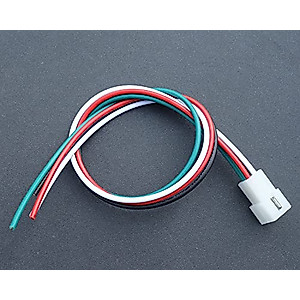 Anyqinsog 4-Pin Plug Compatible with Western Multiplex Straight Blade Plow Joystick Control Harness Repair Cable