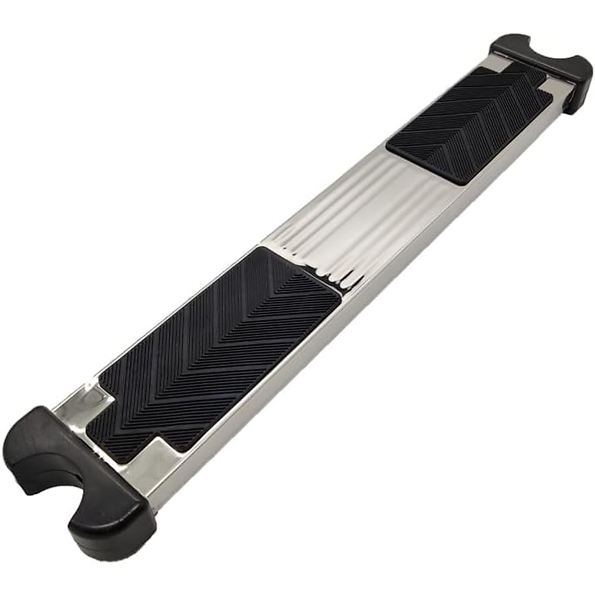 Poolzilla 3 Pack Pool Ladder Replacement Step, Stainless Steel Treaded Design, 18.35" x 1.7"