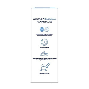 ACUVUE® RevitaLens Multi-Purpose Disinfecting Solution, 10 oz. (Pack of 4)