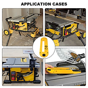 Dado Throat Plate for DeWalt 10" Portable Table Saw Fit DWE7402DI DWE7490 DWE7491 DWE7491RS DWE7492