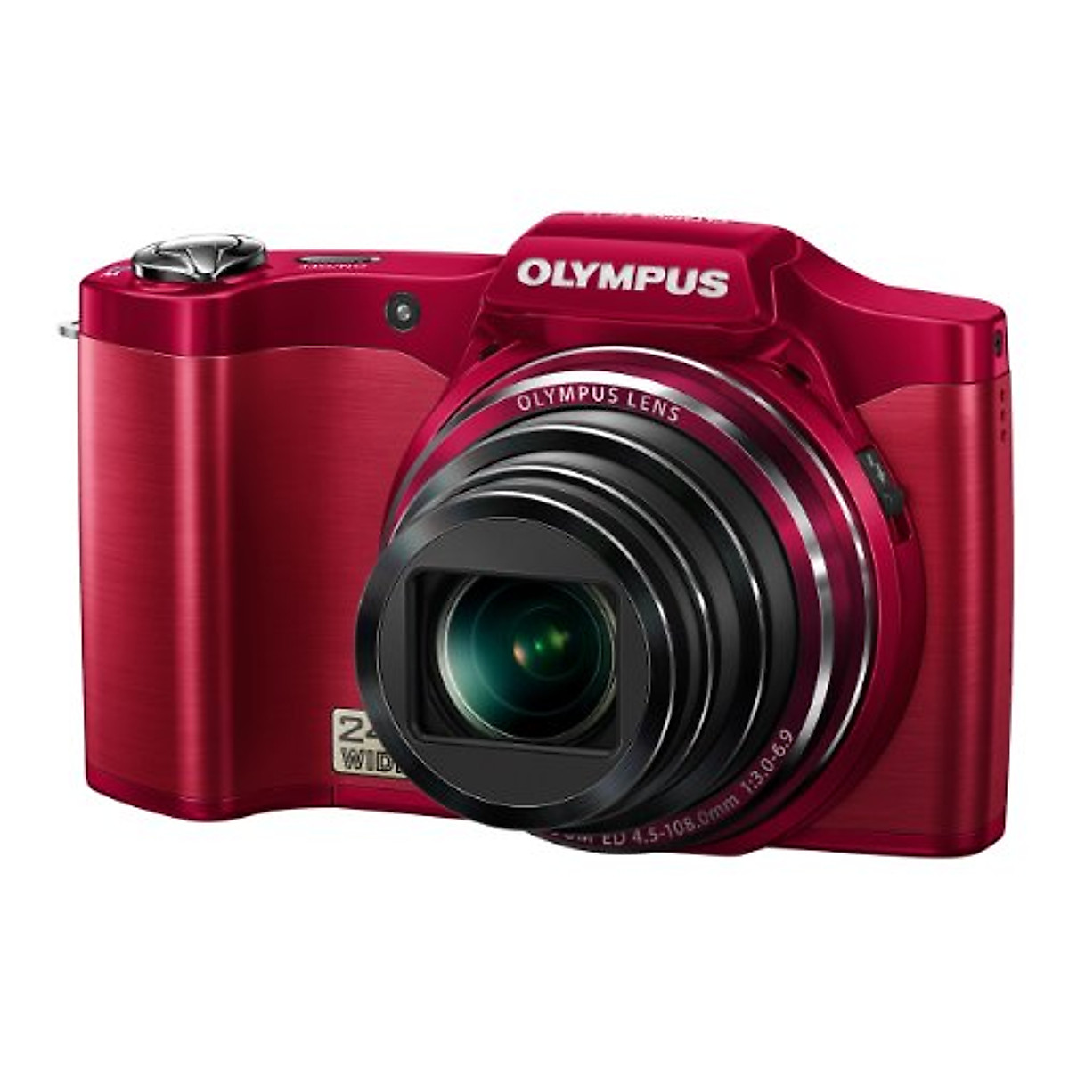 Olympus SZ-14 Red Digital Camera - International Version (No Warranty)