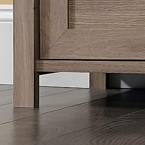 Sauder County Line 4 Drawer Chest, Salt Oak finish