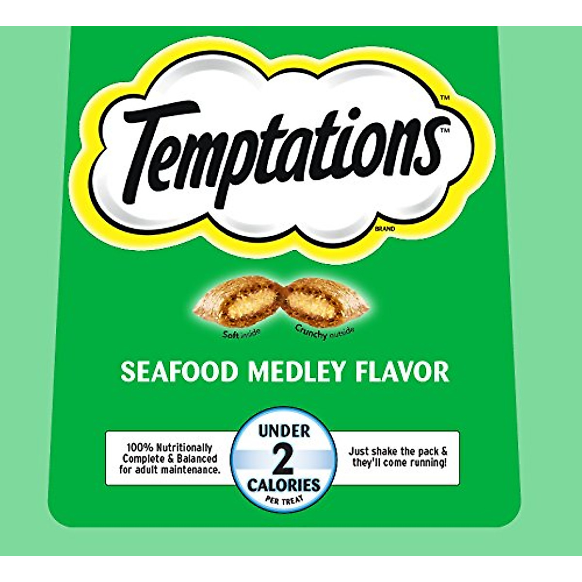 Temptations Classic Cat Treats Seafood Medley Flavor, 16 Oz. Tub