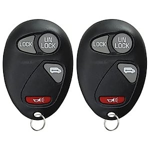 2 New Keyless Entry Remote Key Fob for 2001-2005 Venture Silhouette Montana (L2C0007T) 1 Door
