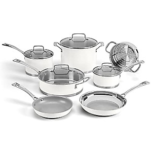 Cuisinart MW89-11 11Pc Matte White Set