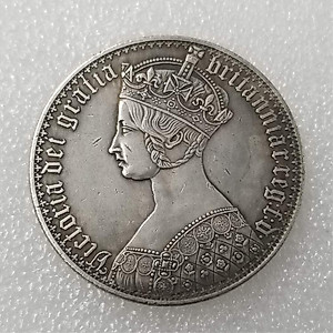 Kocreat Copy The United Kingdom Victoria UK Coin-Replica Great Britain Silver Dollar Pence Gold Coin Royal Souvenir Coin