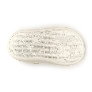 Simple Joys by Carter's Baby Girls Frankie Sandal, White, 4 Infant