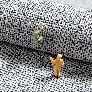 Qmkmyy Rustic Cabin Fish Leaf Print Rugs for Home Office Decor Striped Pathwork Western Style Area Rug Floor Mat Low Pile Carpets,4'x6'