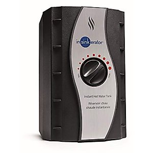 InSinkErator Instant Hot Water Tank - 2/3 Gallon Stainless Steel Tank, HWT-00, Black