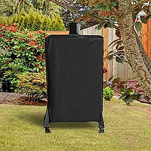 NEXCOVER 73550 Pellet Smoker Cover, 600D Heavy Duty BBQ Grill Cover for Pit Boss Grills 77550 5.5 and 5 Series PBV5P1, pro Series 4 Vertical Pellet Smokers PBV4PS1