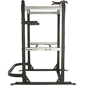 Fitness Reality X-Class Light Commercial High Capacity Olympic Power Cage, Without Lat Pull-Down Attachment, Grey