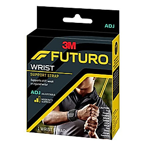 Futuro Sport Wrap Around Wrist Support, Moderate Support, Adjust to Fit