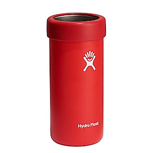 Hydro Flask 12 oz Slim Stainless Steel Reusable Can Holder Cooler Cup Goji - Vacuum Insulated, Dishwasher Safe, BPA-Free, Non-Toxic