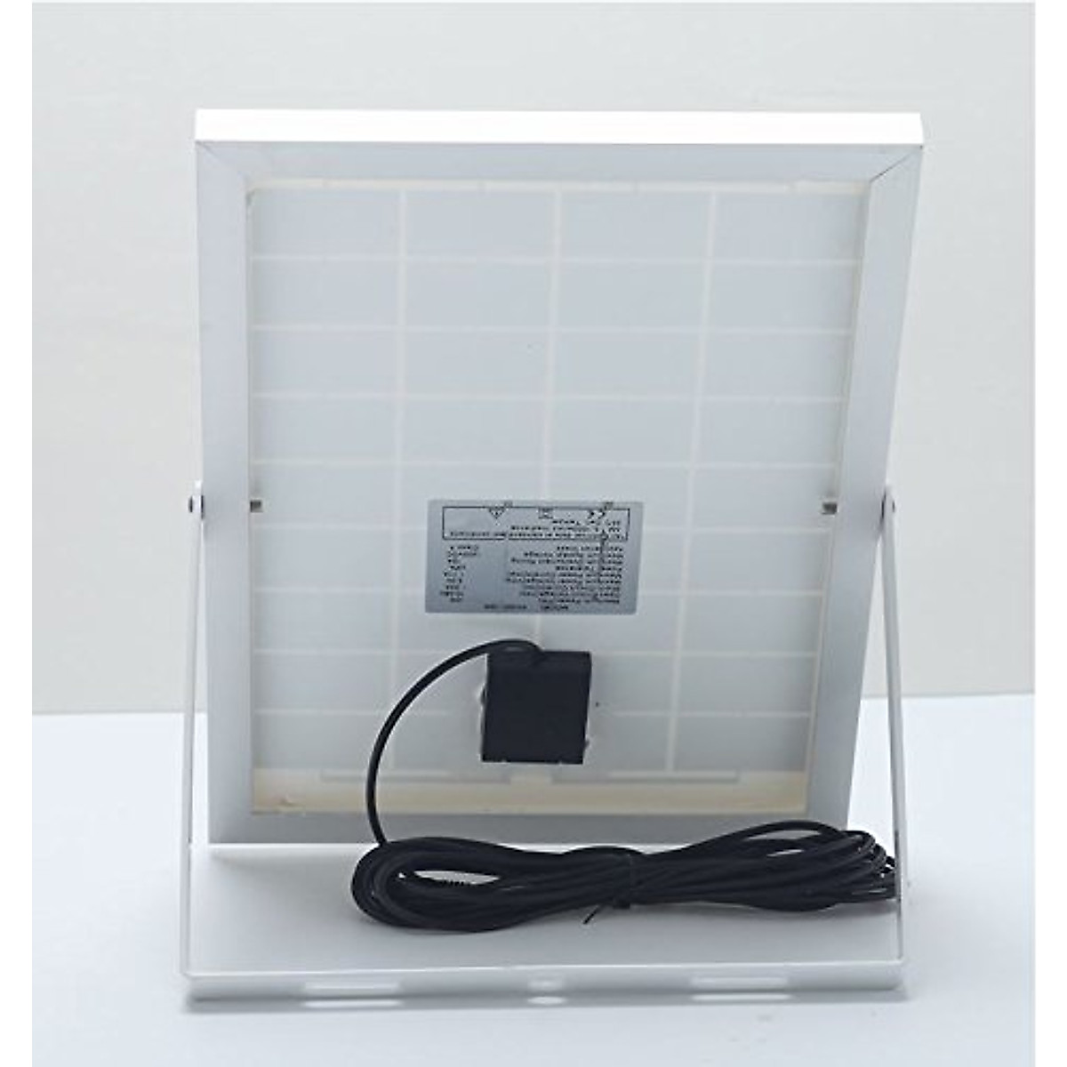 Bizlander 108LED Solar Flood Light with 1109 Lumens IP65 Rating, Manual Switch, Light Detachable, 7.4V Lithium Battery for Home Garden, Carport, Garage, Car Park, Commercial Sign Light