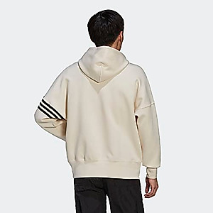 adidas Originals Men's Adicolor Neuclassics Hoodie, Wonder White, Small