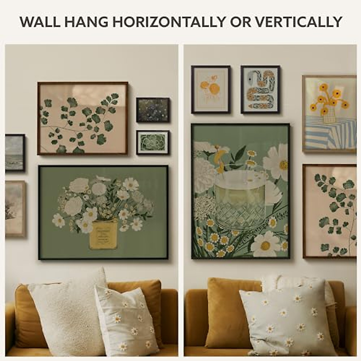 Opposite Wall - 16x20 in - Black Solid Oak Wood Picture Frame - Lightweight, Versatile & Shatterproof - Wall Hanging Poster or Photo Frame - Wall Decor for Office, Gallery & Home