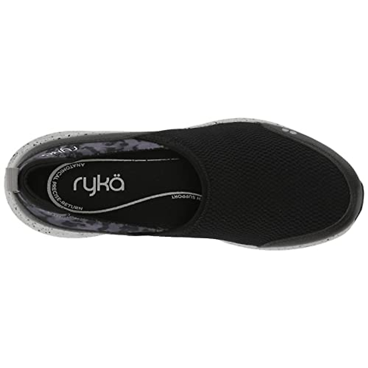 Ryka Women's Sky Walk Chill Slip-On Sneaker Black 11 M