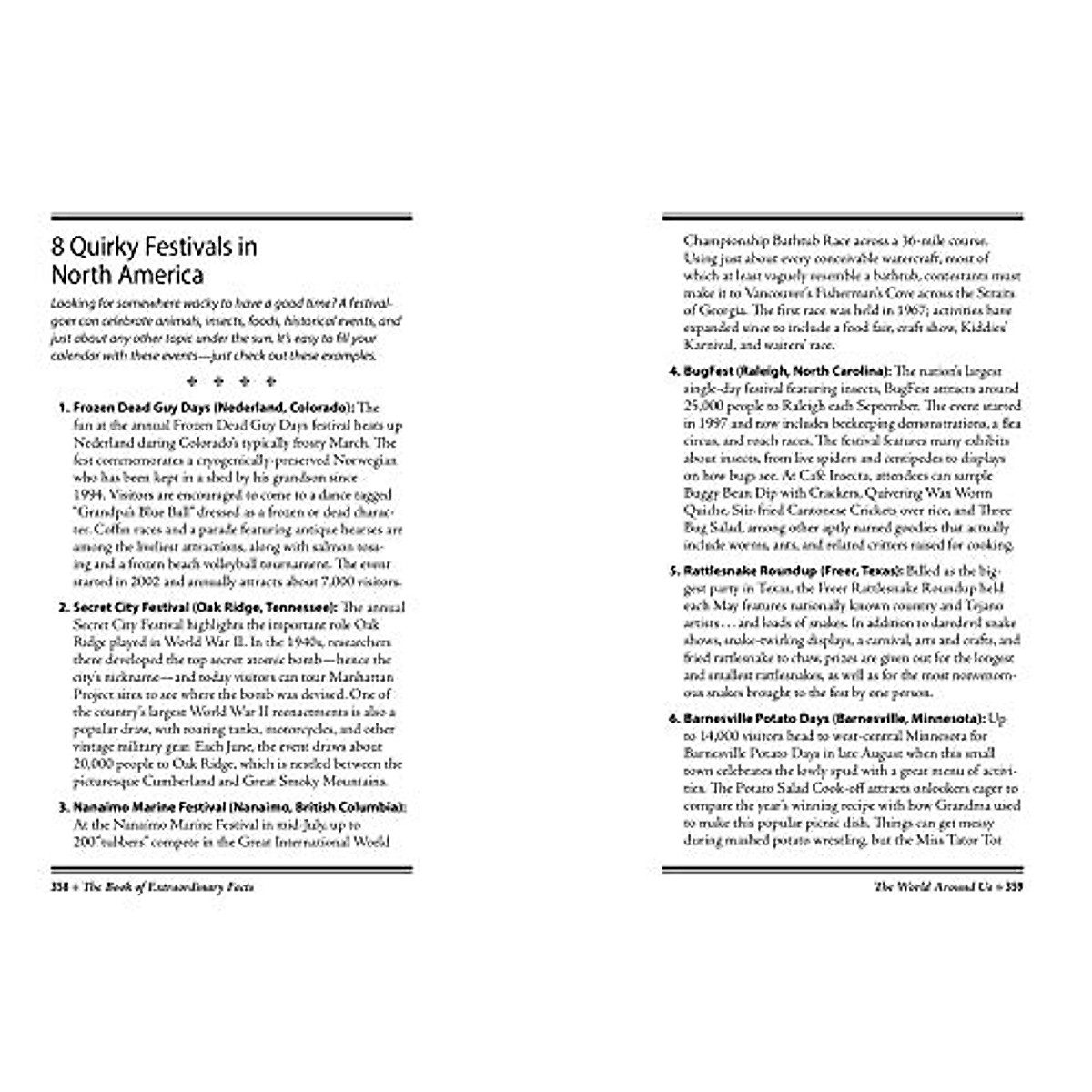 The Book of Extraordinary Facts