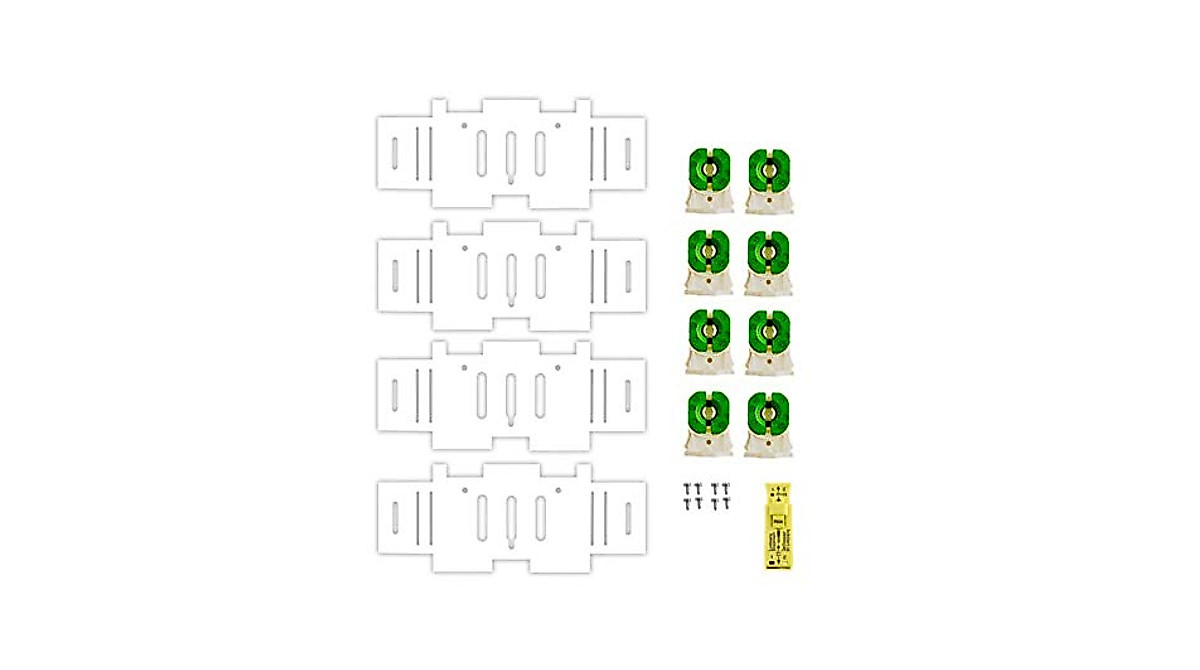 Energy-Saving Retrofit Conversion Kit for 8' to 4' T8 LED Fixtures
