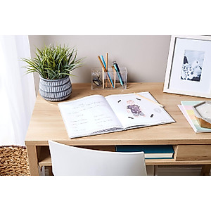 Tiny Ideas Polka Dot Baby Memory Book, Grey