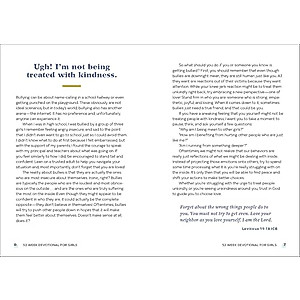 52-Week Devotional for Girls: Prayers for Growth and Inspiration