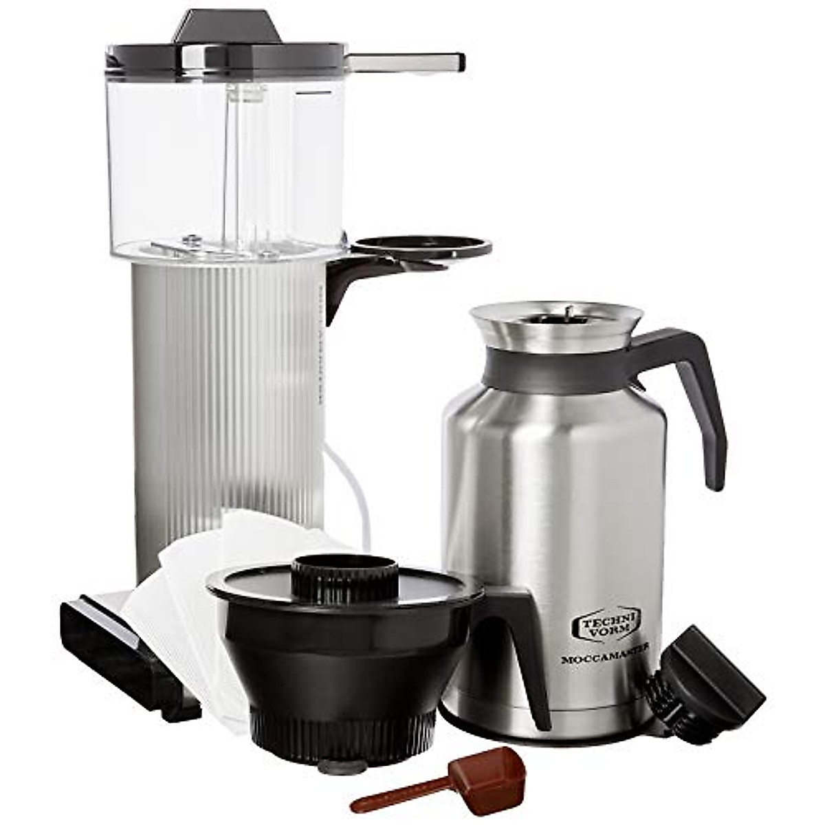 Technivorm Moccamaster 39340 CDT Grand Coffee Maker, 60 Ounce, Silver