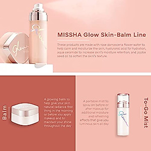 MISSHA Glow Skin Balm 1.69 fl oz/ 50ml 4-in-1 Primer, Moisturizing Cream, Morning Pack, Luminizing Cream for a Flawless Natural Glow