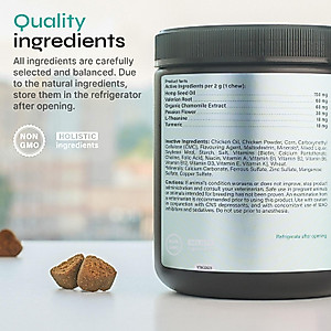 Vetrica Dog Calming, Supplement Soft Chews - Behavioral Issues & Anxiety & Sleep - Wellness Supplements for Calming Support