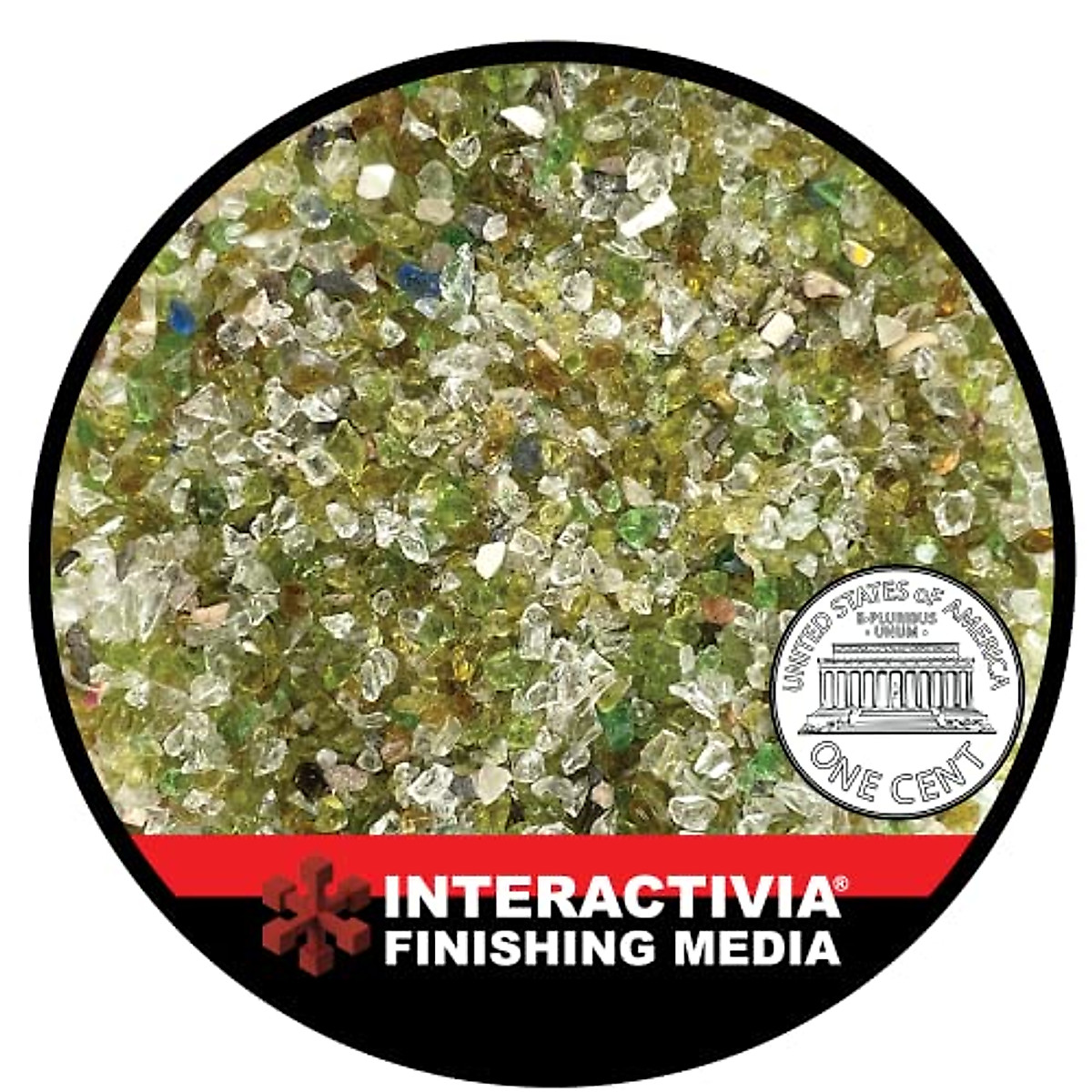 10-20 Grit (#16) Crushed Glass Abrasive - 19 lb or 8.6 kg - Blasting Abrasive Media (Extra Course) #16 Mesh - 1854 to 940 Microns - for Blast Cabinets Or Sand Blasting Guns