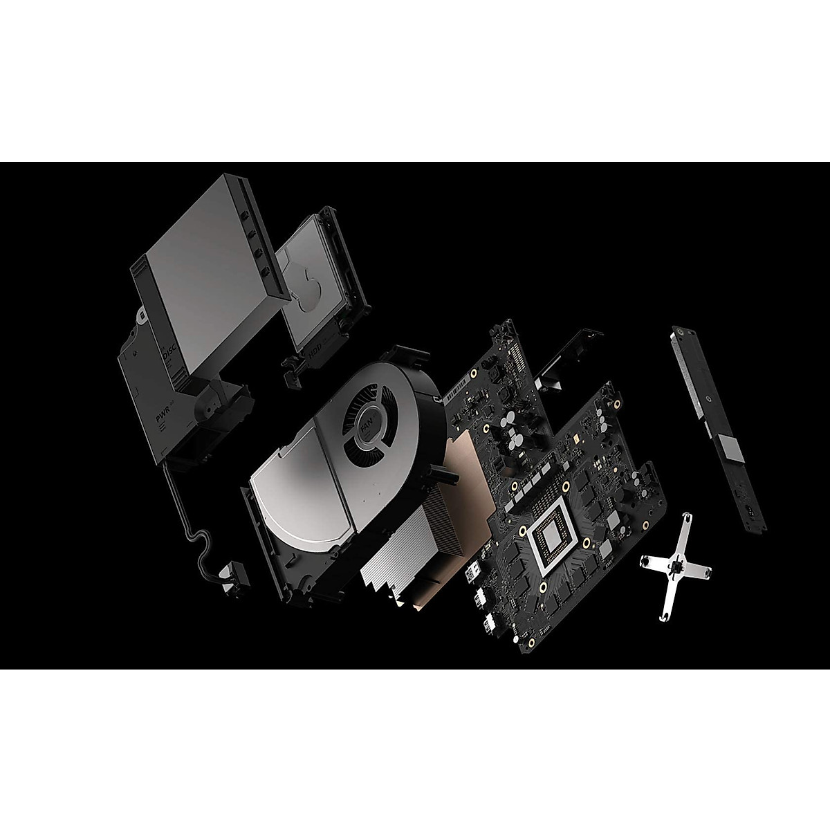 Microsoft Xbox One X 1TB Console with Wireless Controller: Enhanced, HDR, Native 4K, Ultra HD (2017 Model) (Renewed)