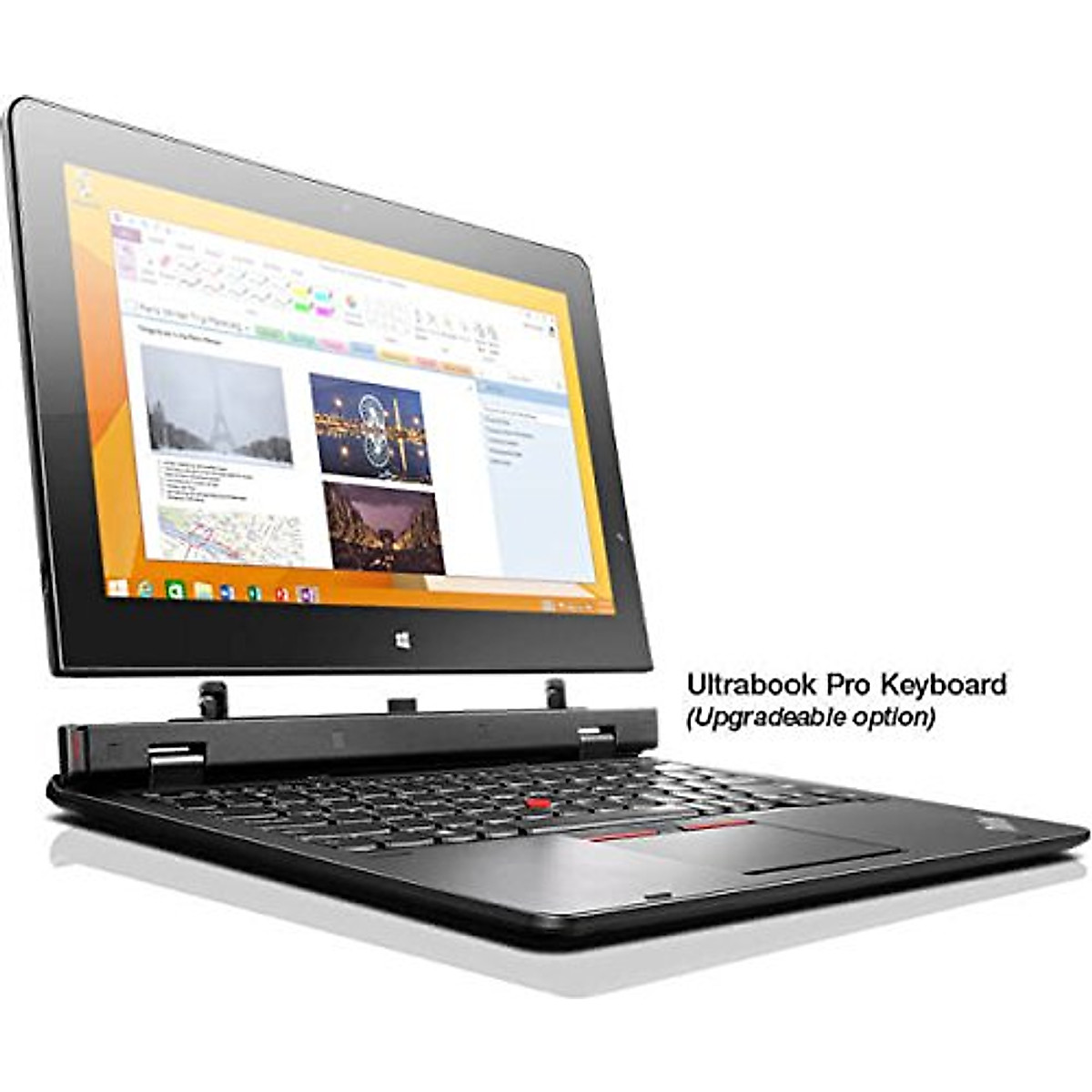 Lenovo ThinkPad Helix 2nd Gen 20CG000QUS (11.6" FHD Touchscreen, Intel Core M 5Y70 1.10GHz, 8GB RAM, 256GB SSD, 5MP Camera, Windows 8.1 Pro 64)