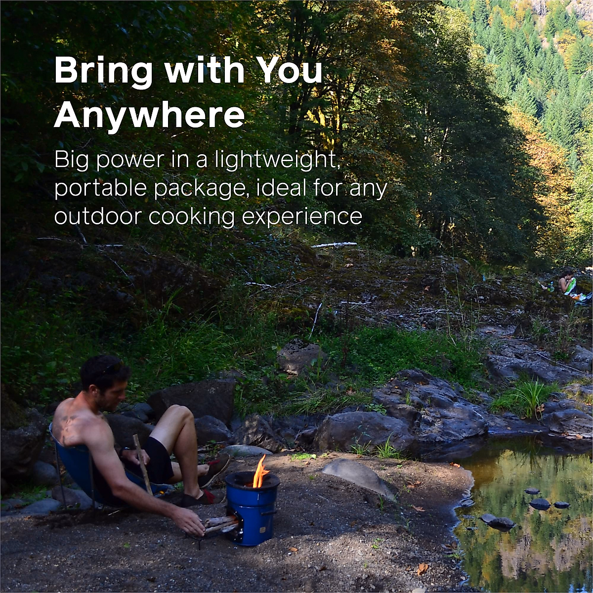 EcoZoom Rocket Stove Heavy Duty Portable Camp Stove for Outdoor Cooking, Dura (Wood Only)