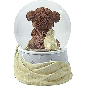 Precious Moments 203108 Jesus Loves Resin/Glass Snow Globe Musical, Multicolor