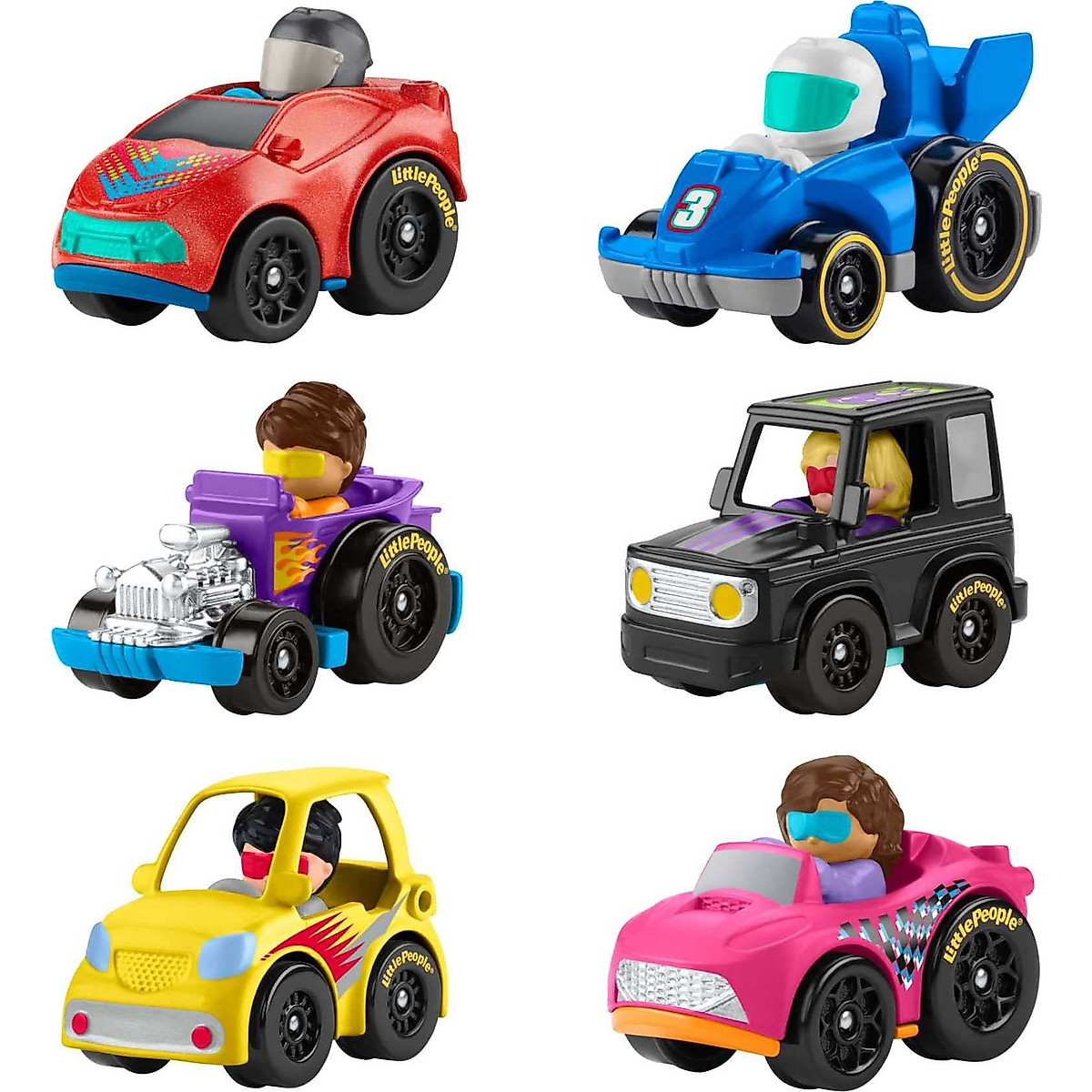 Fisher-Price Little People Wheelies Gift Set