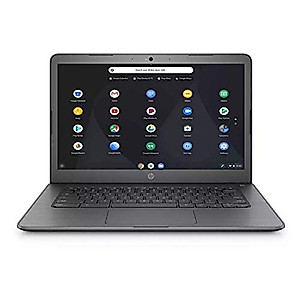 HP Newest 14inch Lightweight Chromebook-Intel Celeron N3350 Up to 2.4GHz Processor, 4GB LPDDR4 Memory, 32GB SSD, Intel HD Graphics, WiFi, B&O Play Audio, Chrome OS (Renewed)