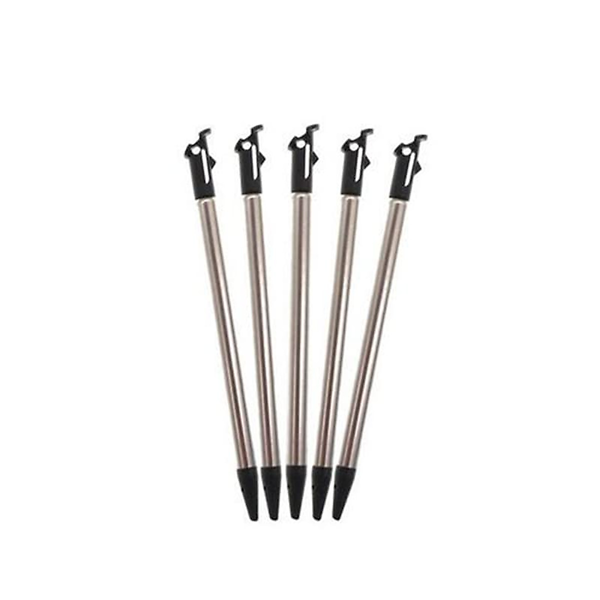 5 PCS Metal Touch Screen Stylus Pen Game Console Pen for New 3DS XL Game