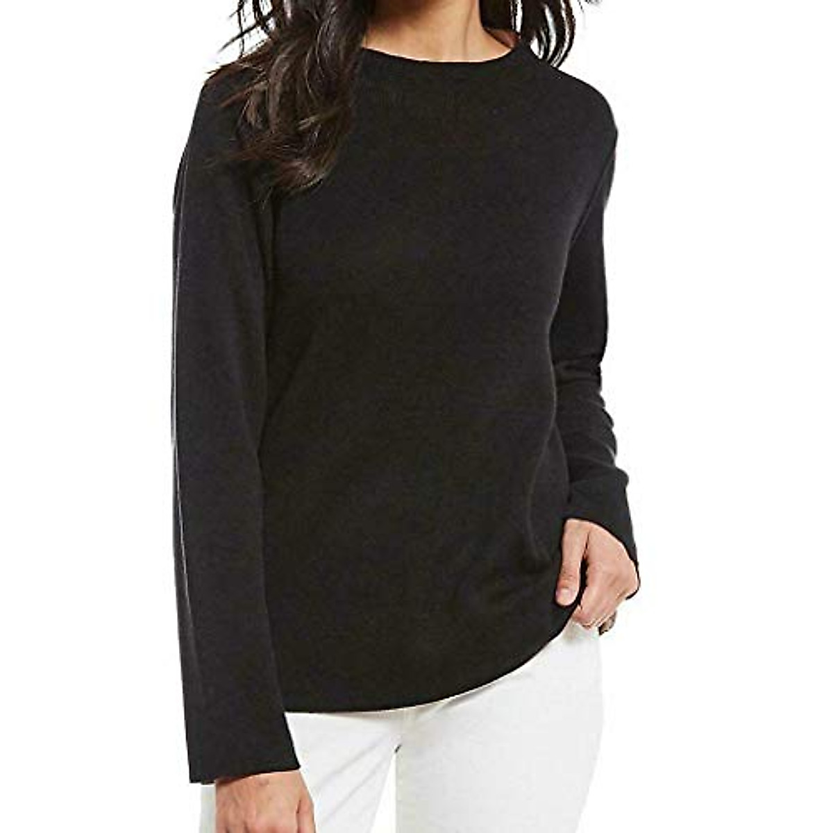 Eileen Fisher Silk/Organic Cotton Black/Clay Reversible Box-Top Size 3X