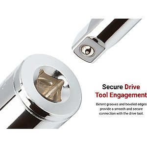 TEKTON 3/8 Inch Drive x 1 Inch Deep 6-Point Socket | SHD13025