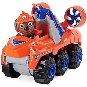 Paw Patrol Marshall 6056930 – Children's Toy – Vehicle + Dino Rescue Figurine Random Model, Multicolored