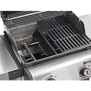Grill Parts for Weber Spirit II 300 SER (w/Up Front Control), Model YRS 2017 &Newer, for Weber Spirit 2 Parts, for Weber 7636 67046 Flavorizer Bars, 69787 68950 67025 Burner Tube&67060 Heat Deflector