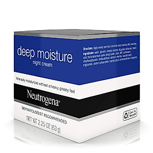 Neutrogena Deep Moisture Night Cream , 2.25 Ounce