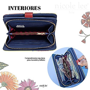 Nicole Lee Signature Bifold Butter-Flower Mustard Wallet