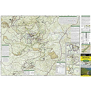 Big South Fork National River and Recreation Area Map (National Geographic Trails Illustrated Map, 241)