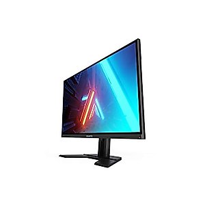 GIGABYTE G27Q 27" 144Hz 1440P Gaming Monitor, 2560 x 1440 IPS Display, 1ms Response Time, 92% DCI-P3, VESA HDR400, FreeSync Premium, DisplayPort 1.2, 2x HDMI 2.0, 2x USB 3.0, Black