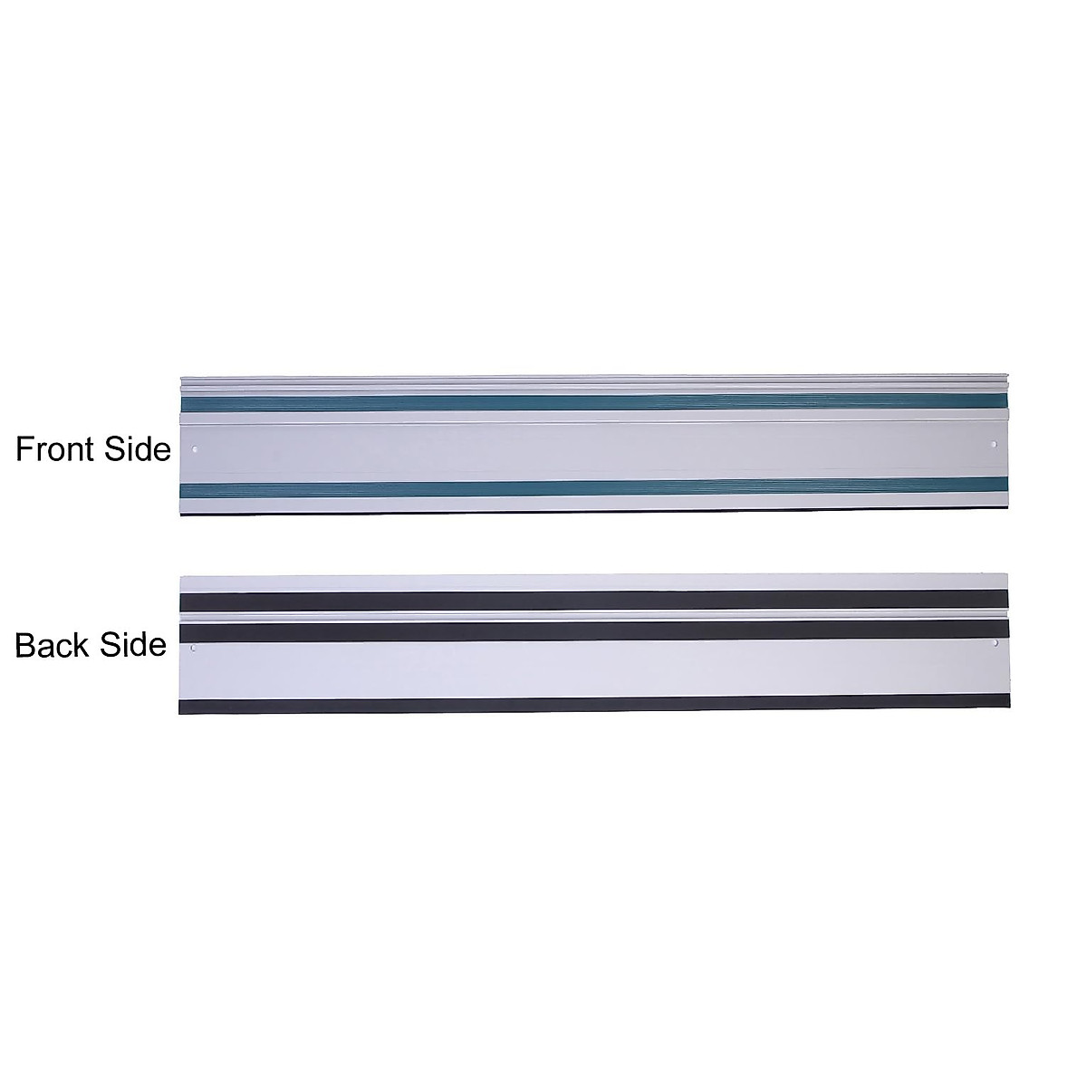 QCHENYI 39 Inch Track Saw Guide Rail for Makita 199140-0 39" Track Saws,for Festool Track Saw,39” Aluminum Guide Rail for Woodworker cuts,Silver, Track Saw Guide Rail, Guide Rail 39"