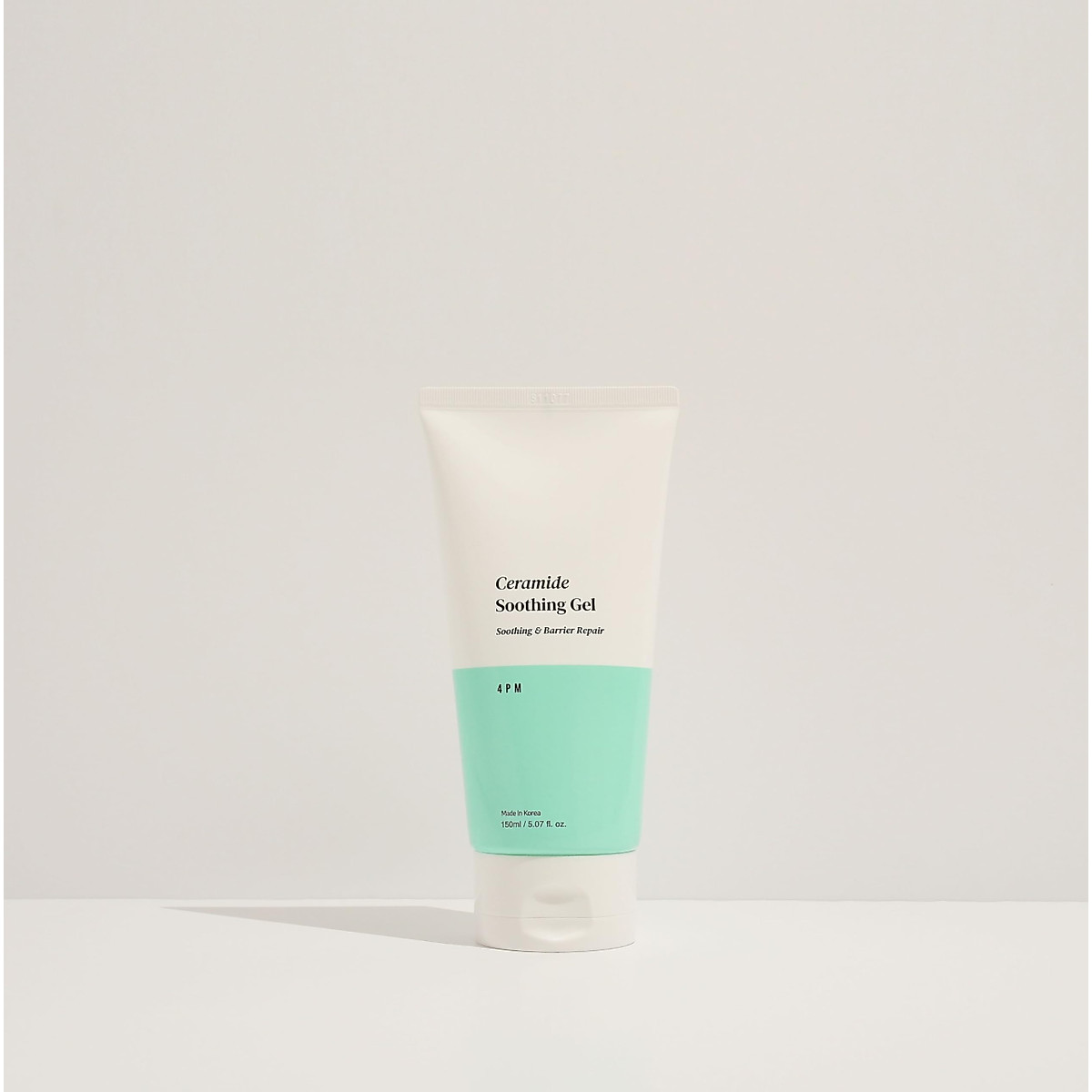 4PM Ceramide Soothing Gel (5.07 fl. oz), Face Moisturizer, Lightweight Moisturizing Gel Cream, for Glass Skin, Barrier Repair, Korean Skincare, Made by SEOUL4PM