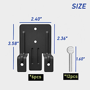 Hunlostten 6 Pcs Mattress Slide Stopper for Twin Bed Frame, Non Slip Mattress Gripper, Mattress Stoppers to Prevent Sliding, Easy Installation, Wide Adaptation Range, Black